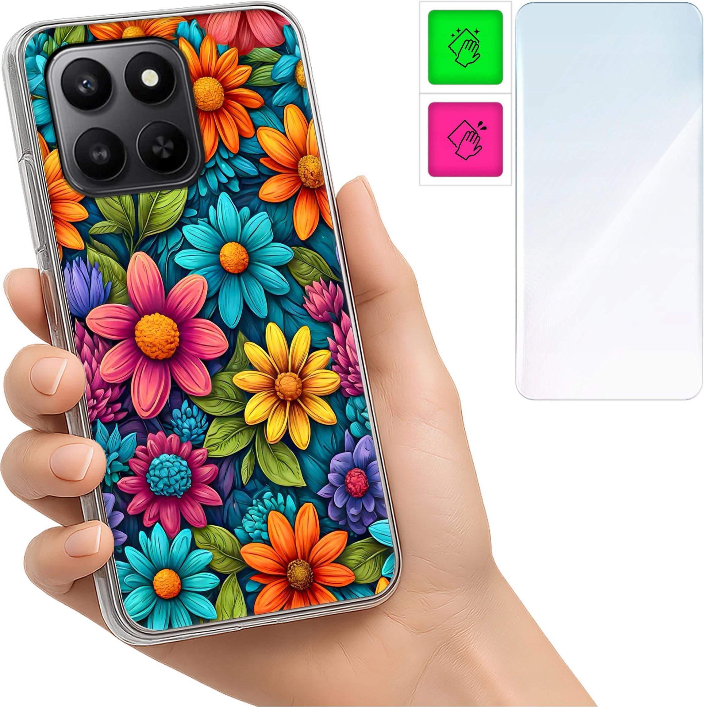 Fonneo Etui Do Honor X7D 400 Smart Obudowa Foto Plecki Case Pokrowiec ...