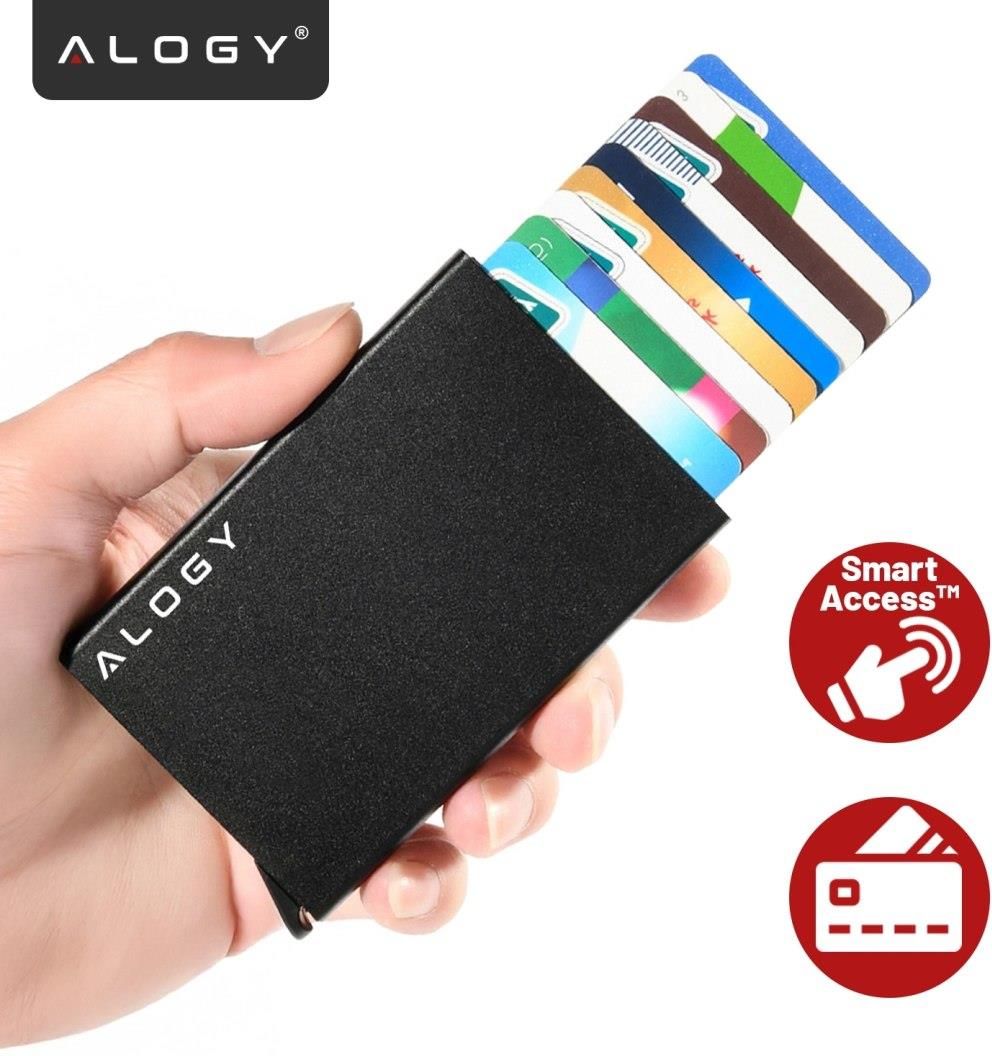 Etui Portfel Antykradzieżowy Na Kartę Zbliżeniową Pokrowiec Karty ...