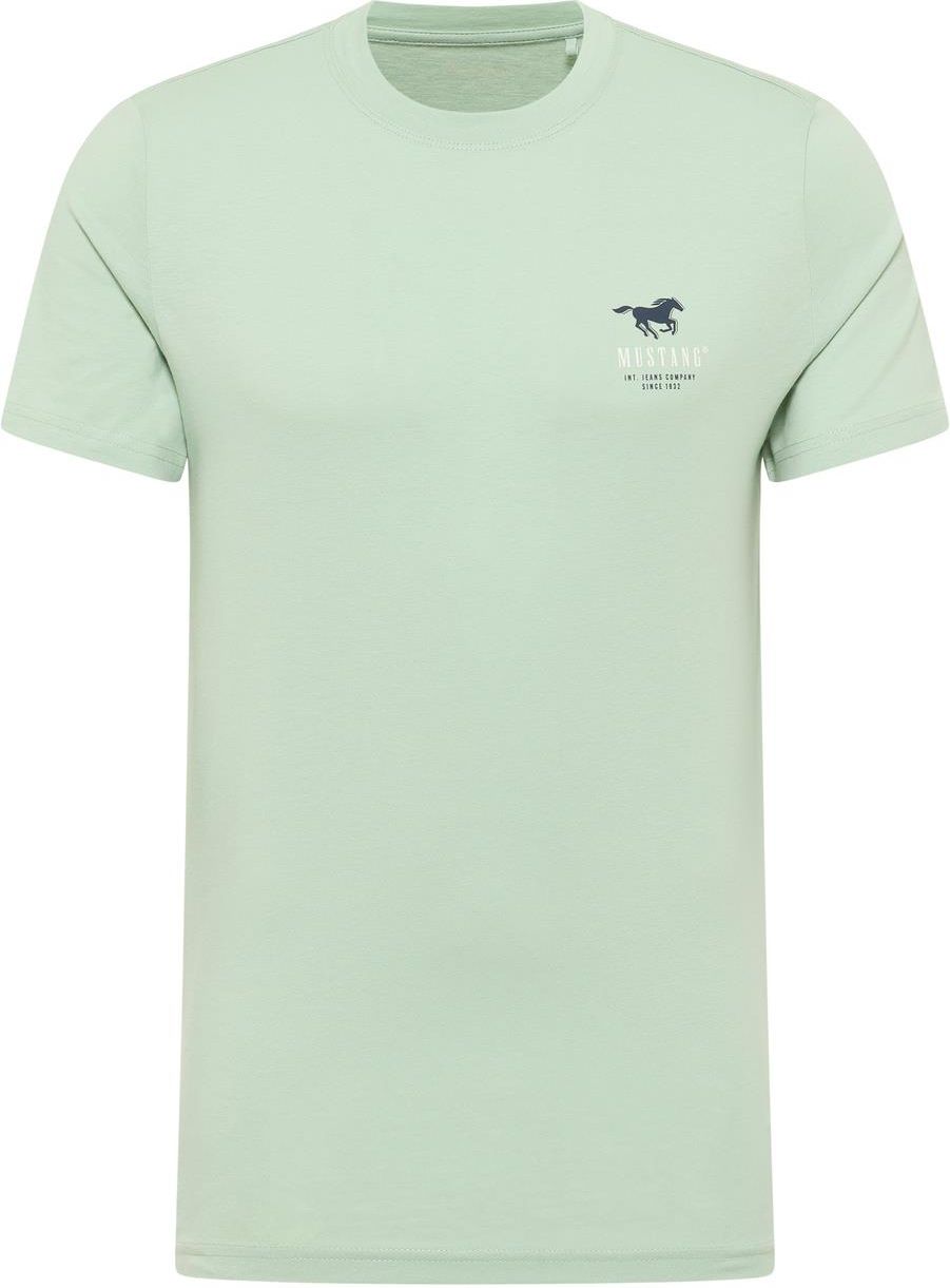 Męski T-Shirt Mustang Style Austin Frosty Green 1016494 6180 - Ceny i ...
