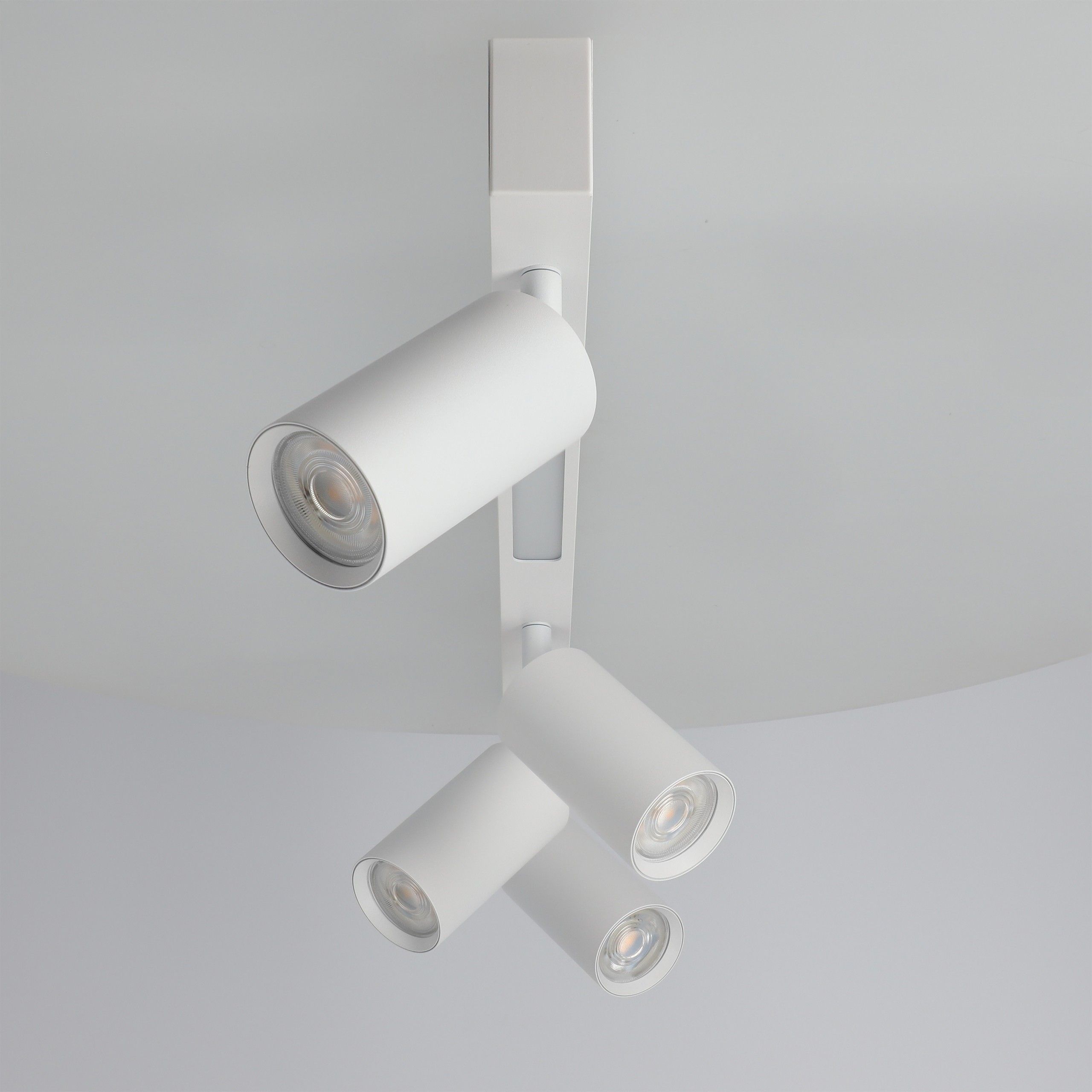 Smartled oprawa sufitowa halogenowa szyna spot 4x GU10 9W biały ...