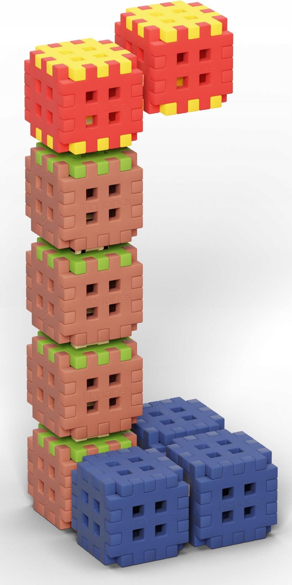 Marioinex Mini Waffle Blocks 70 El. Miękkie + Ciche + Elastyczne - ceny ...