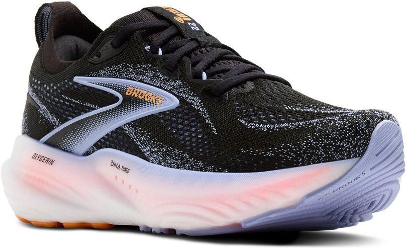 Buty do biegania damskie Glycerin 22 na asfalt czarne - Brooks-Running ...