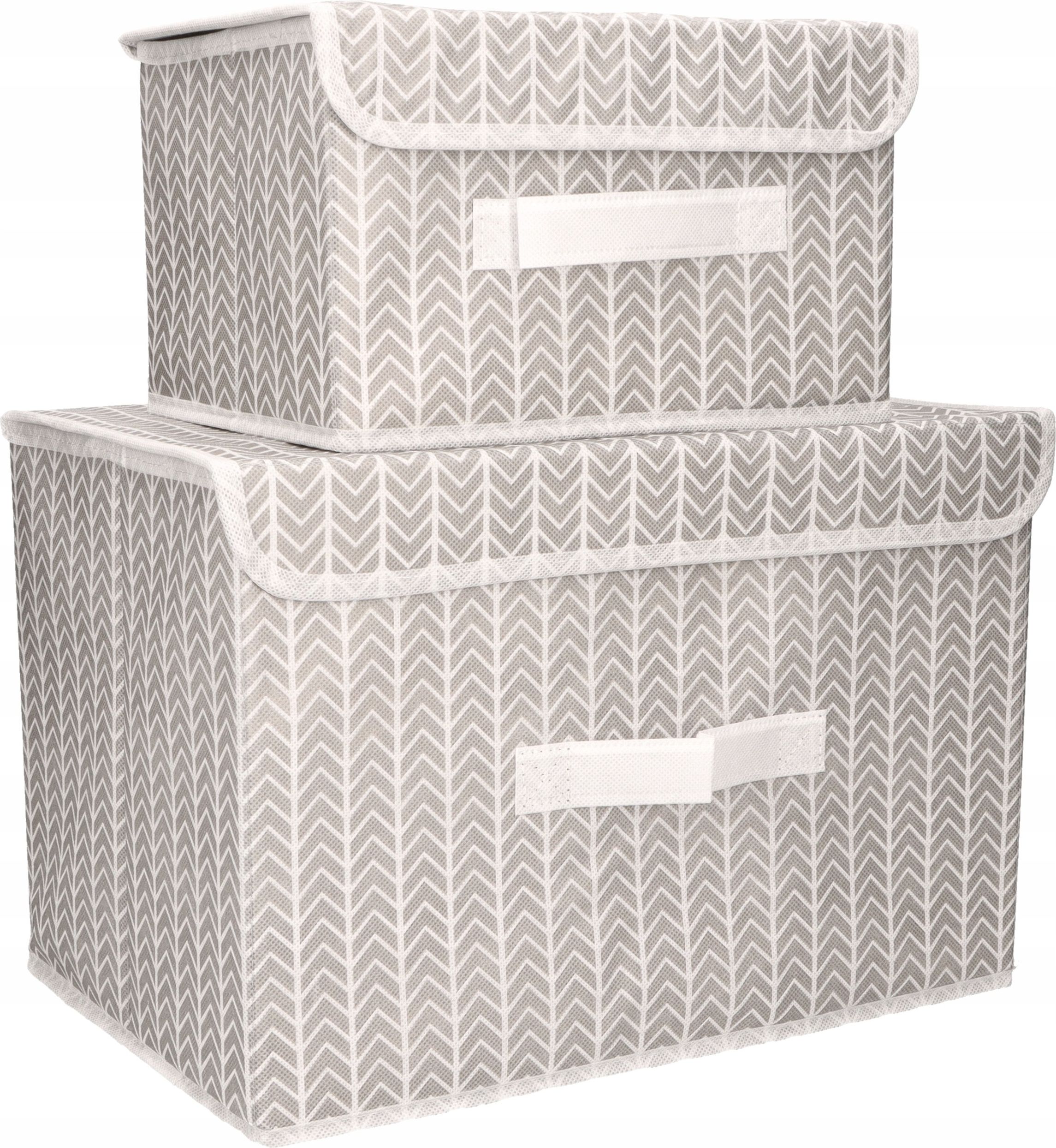 SmartHome Organizer tekstylne 38x25x23 cm wielokolorowy z pokrywami ...