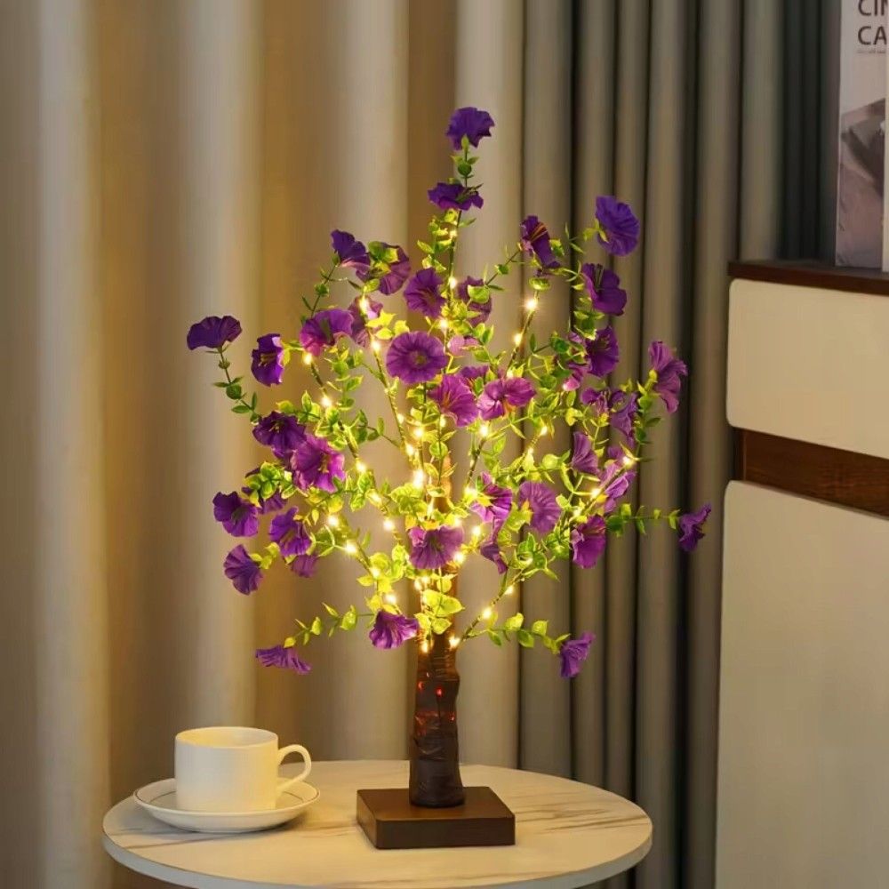 Lampka LED Drzewko LBWF 50 cm wielokolorowy zintegrowane źródło LED ...