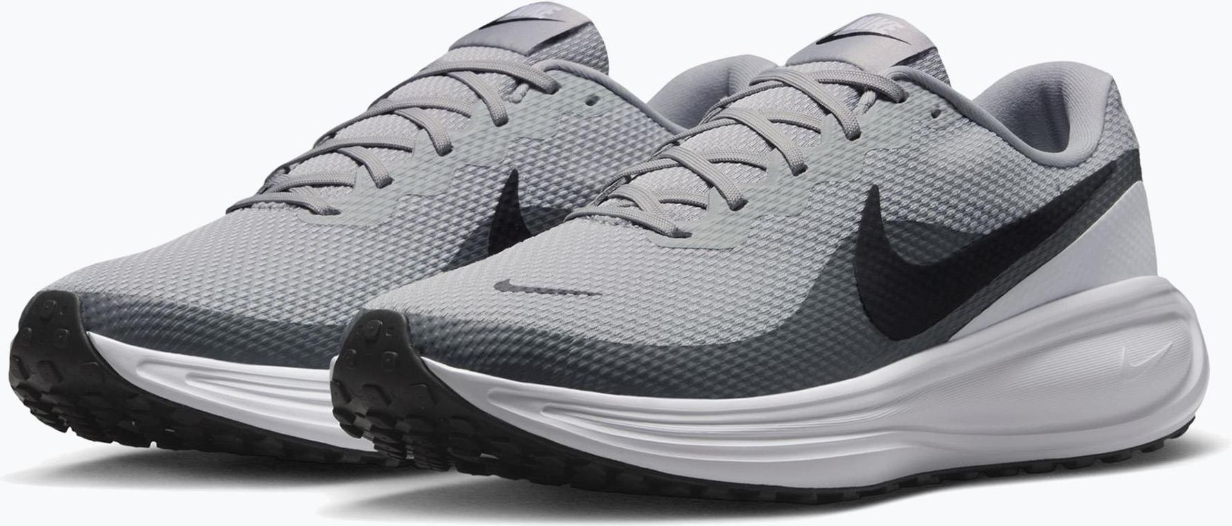 Buty do biegania męskie Nike Revolution 8 light smoke grey/smoke grey ...
