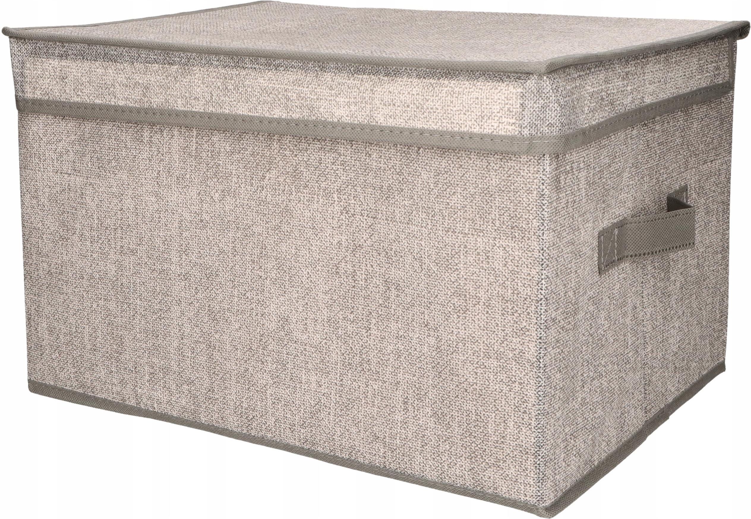 SmartHome Organizer tekstylny szary z pokrywą 30 l 40x30x25cm - Opinie ...