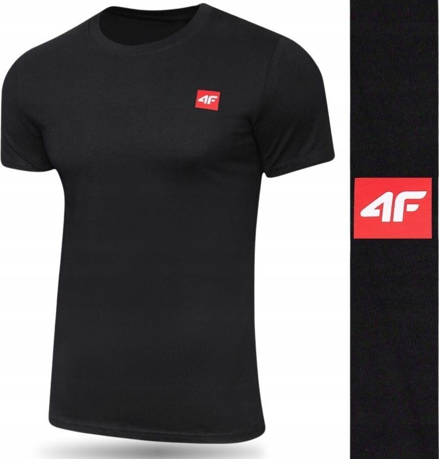 Koszulka Męska 4F T-shirt Podkoszulek Bluzka Sportowa Na Co Dzień ...