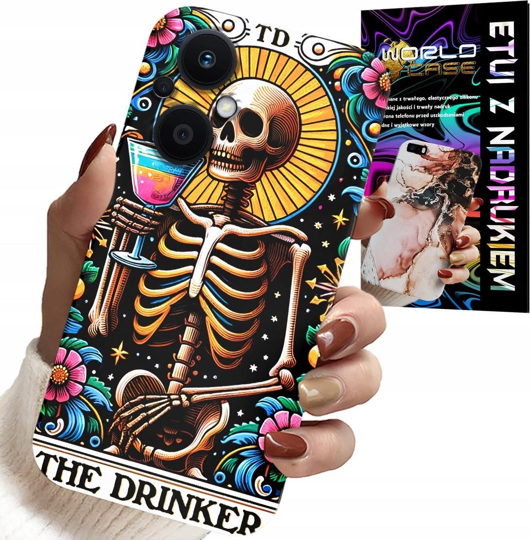 Etui Do Oppo Reno7 Lite 5G The Drinker Alko Winko Drink Case - Etui na ...