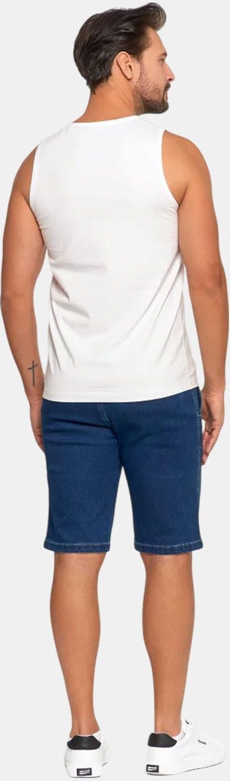 Tank-Top Koszulka Bez Rękawów Bokserka Męska Bawełniany Moraj Biały 2XL ...