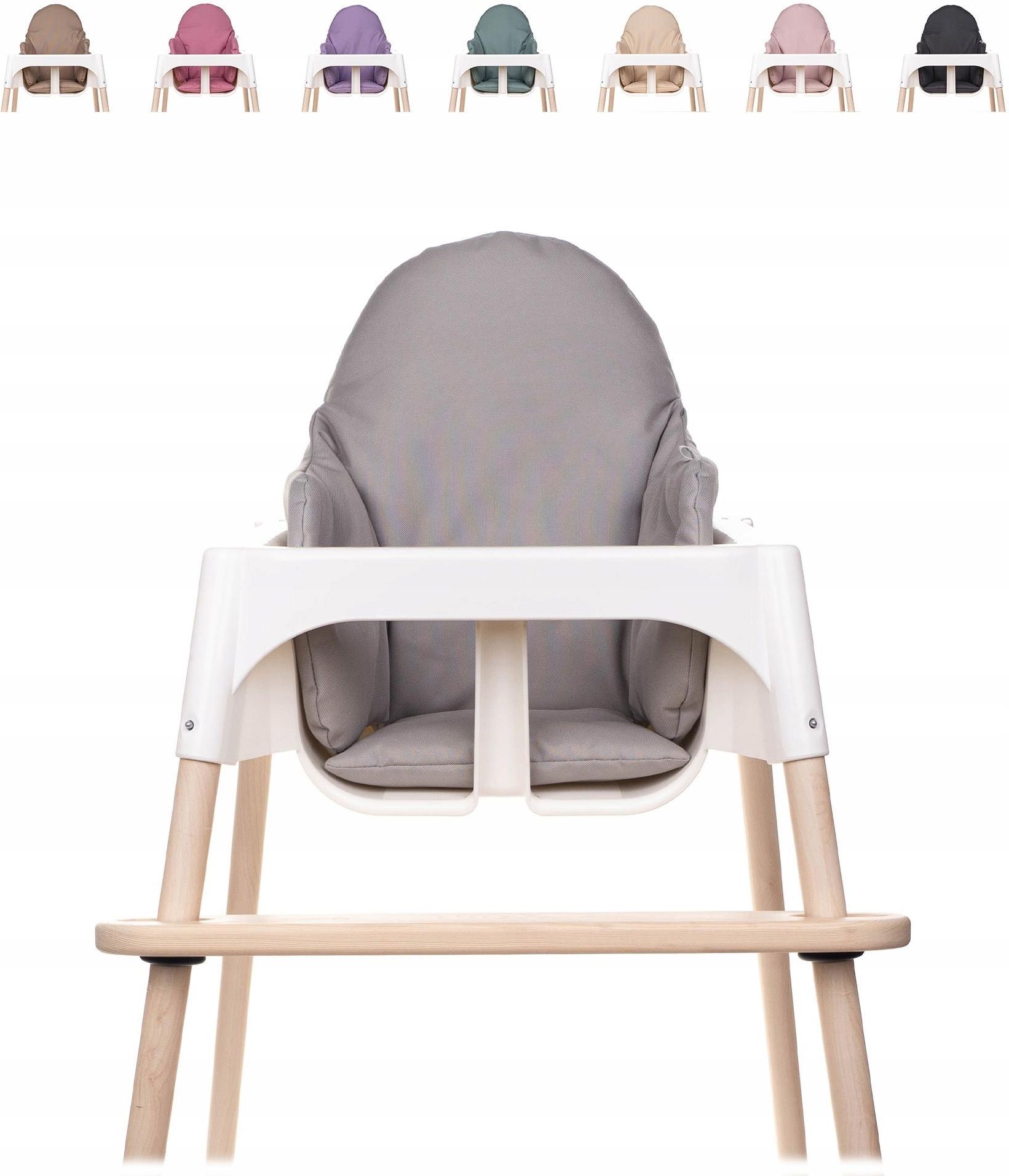 Amami Handmade Wodoodporna Poduszka Do Krzesełka Ikea Antilop Szara ...