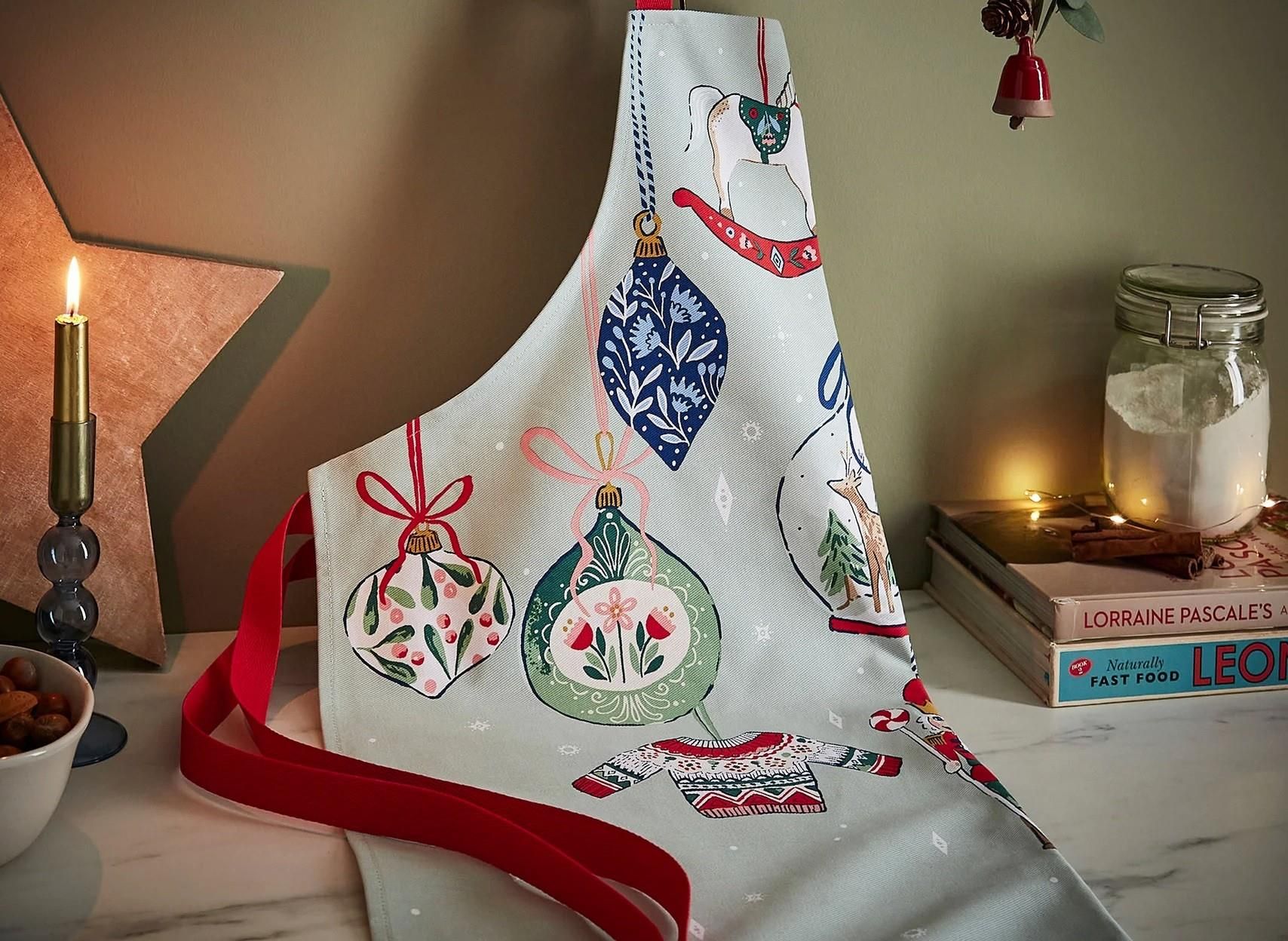 Fartuch Kuchenny Ulster Weavers Świąteczny wielokolorowy 5903988703176 ...