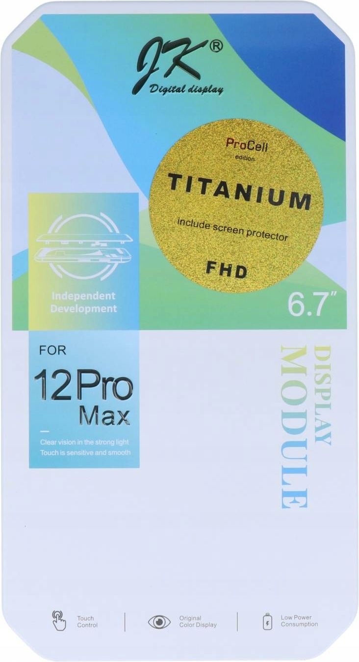 Podzespoły do telefonu Jk Wyświetlacz Apple Iphone 12 Pro Max Incell ...