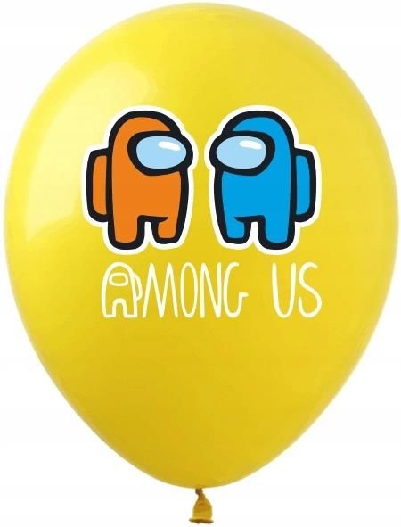 Balony Gumowe Z Nadrukiem Among Us 10szt. - Ceny i opinie - Ceneo.pl