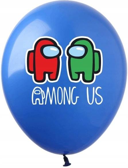 Balony Gumowe Z Nadrukiem Among Us 10szt. - Ceny i opinie - Ceneo.pl