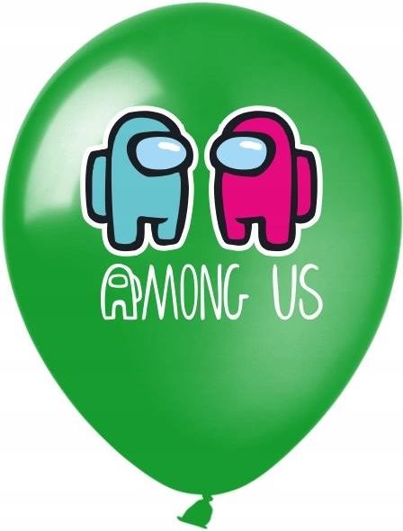Balony Gumowe Z Nadrukiem Among Us 10szt. - Ceny i opinie - Ceneo.pl