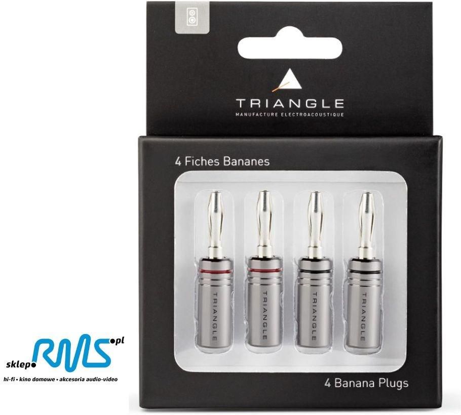 Triangle BP400 posrebrzane wtyki bananowe - 4 szt - Opinie i ceny na ...