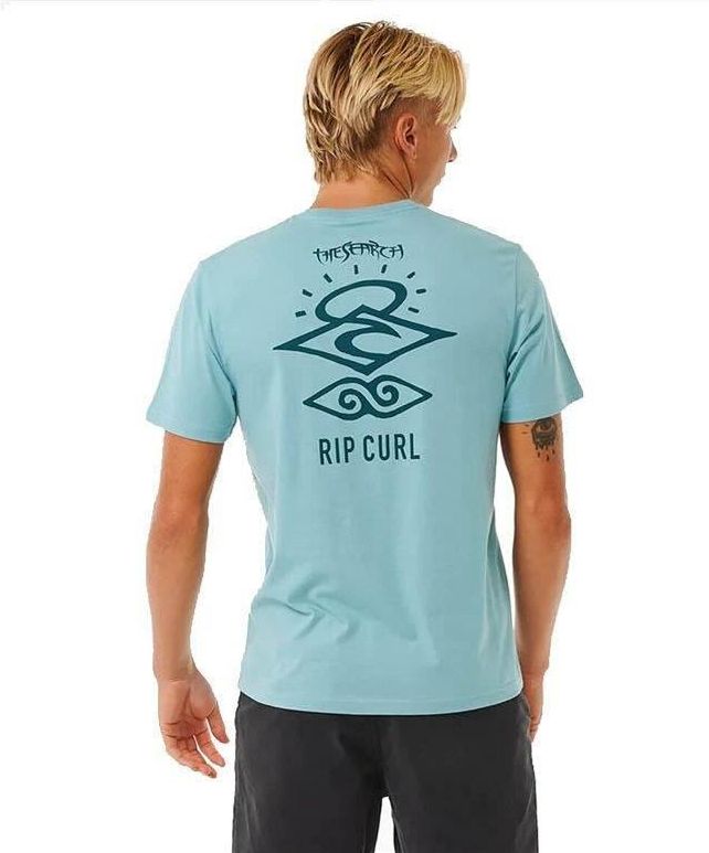Men’s short sleeve t-shirt rip curl search icon tee green - s64216552 ...