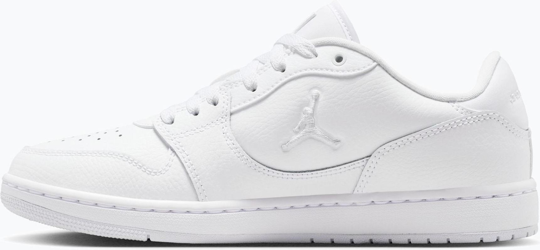 Buty damskie Nike Jordan Court Connect Low white/pure platinum - Ceny i ...