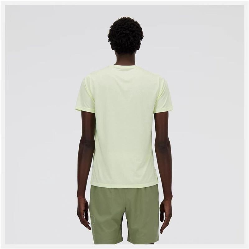 Men’s short sleeve t-shirt new balance sport essentials lemon ...