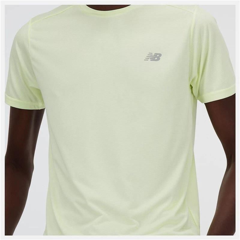 Men’s short sleeve t-shirt new balance sport essentials lemon ...