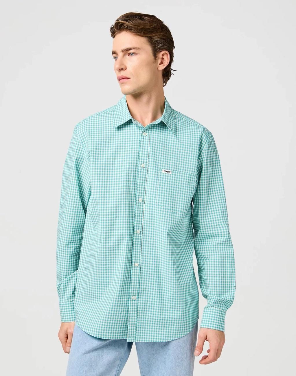 MESKA KOSZULA WRANGLER 1 PKT SHIRT LATIGO BAY 112362766 - Ceny i opinie ...