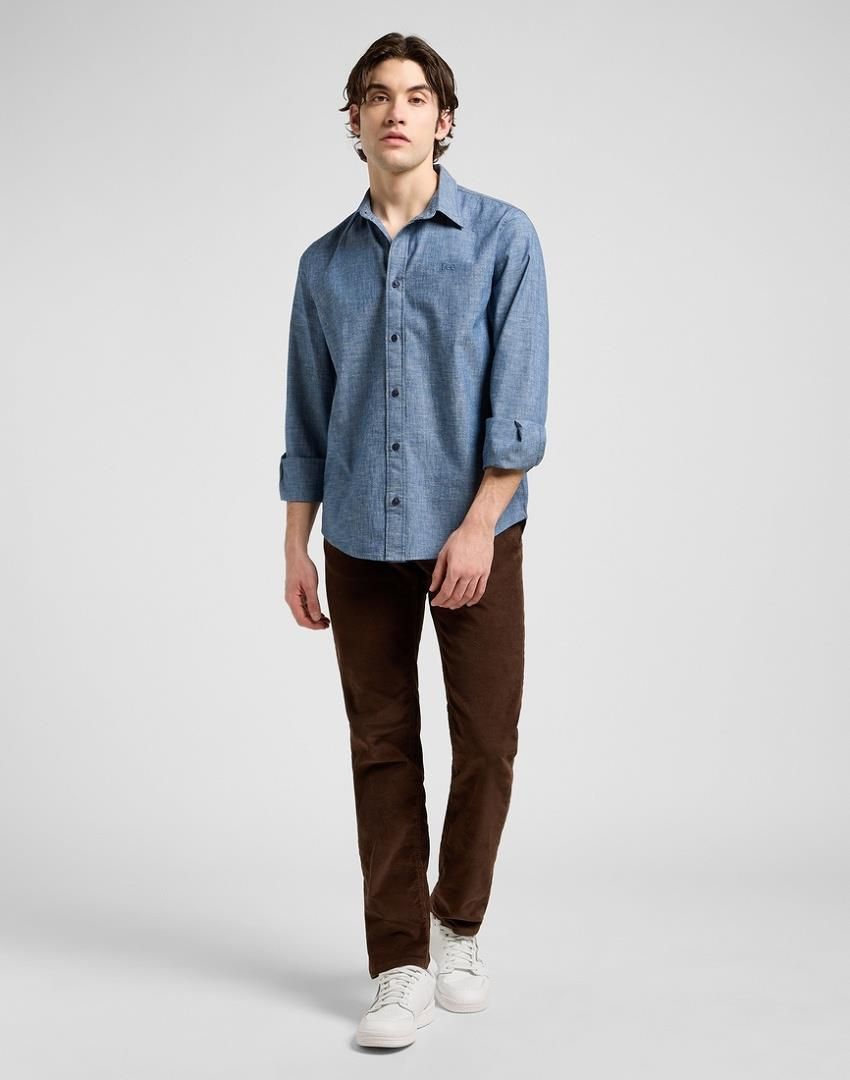 MESKA KOSZULA LEE PATCH SHIRT RINSE 112370569 - Ceny i opinie - Ceneo.pl