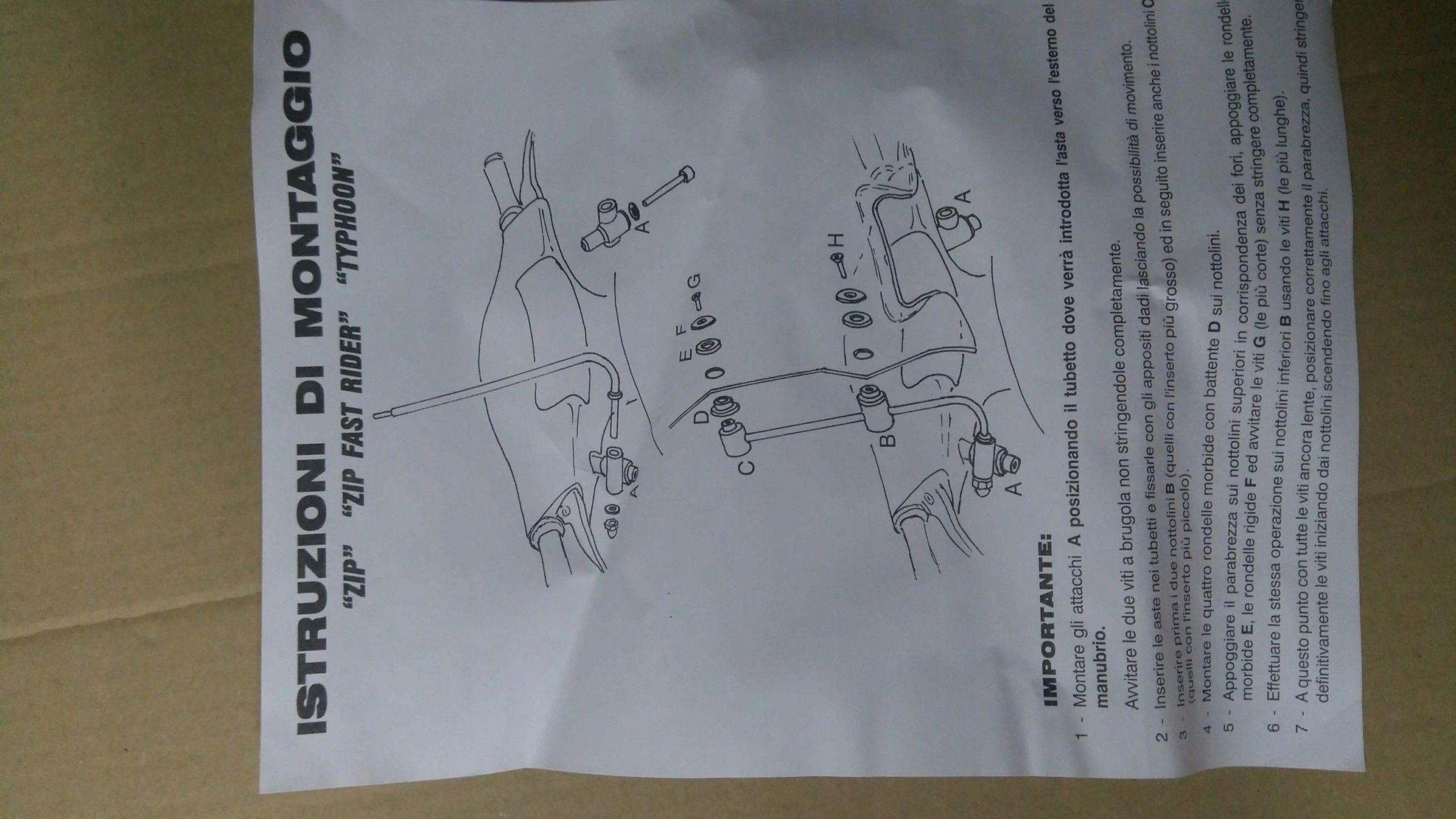 Piaggio Nowa Szyba Owiewka Osłona Typhoon Zip Fast - opinie i ceny na ...