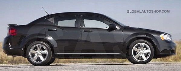 Martig Dodge Avenger -Listwy Chrom Na Drzwi Boczne Dekoracyjne - opinie ...