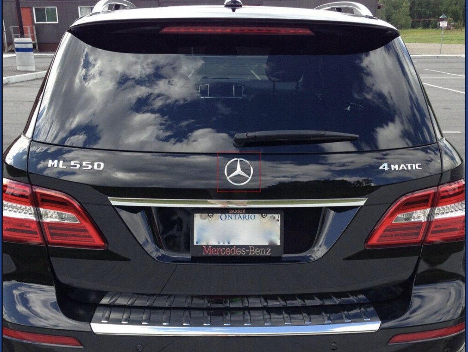 Martig Mercedes Cls C218 2011+ Listwa Chrom Na Klapę Nad Tablice ...