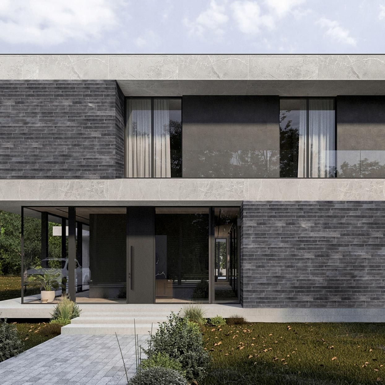 Max-Stone Brick Z Grey Beton Samoczyszczący Płytka 0,37m2 - opinie i ...