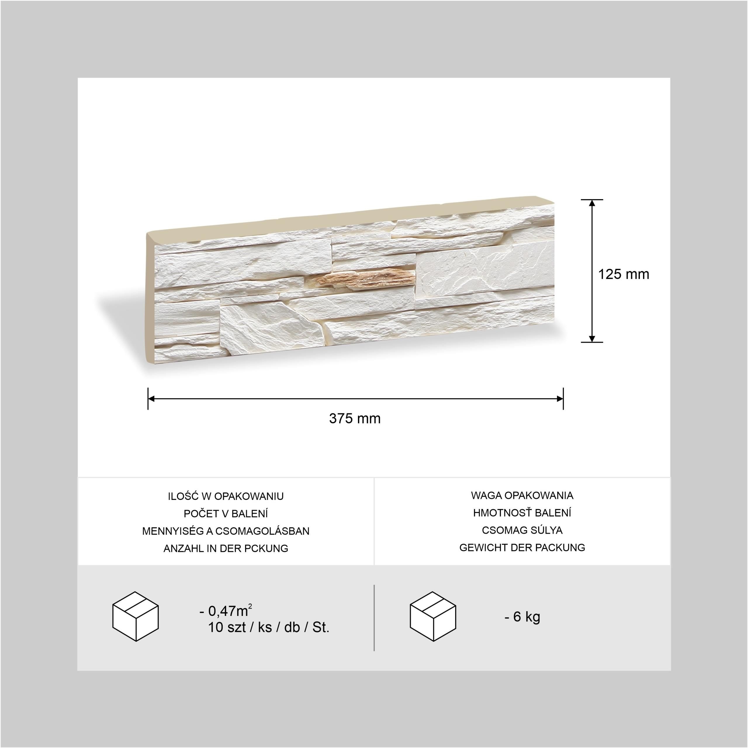 Max-Stone Płytka Gipsowa Havana Gold 0,47m2 Kamień Dekoracyjny - opinie ...