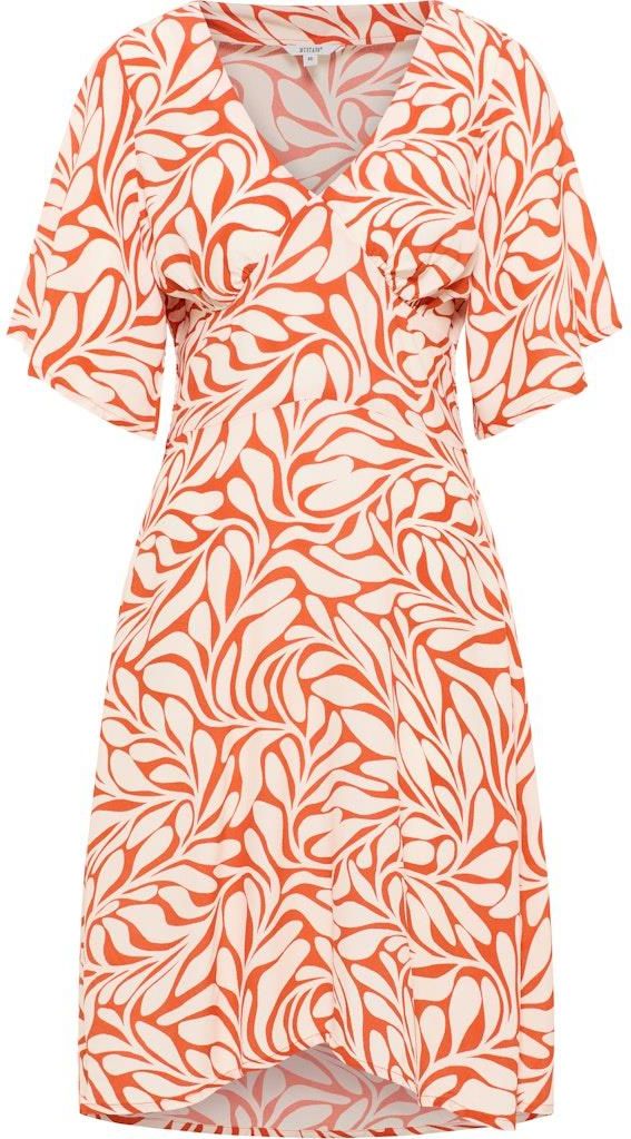 Damska Sukienka Mustang Style Marysville Fusion Flower Red 1016580 ...