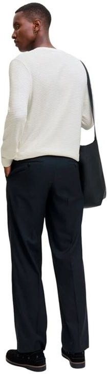 Men’s sweatshirt without hood jack & jones jjotto knit crew neck white ...