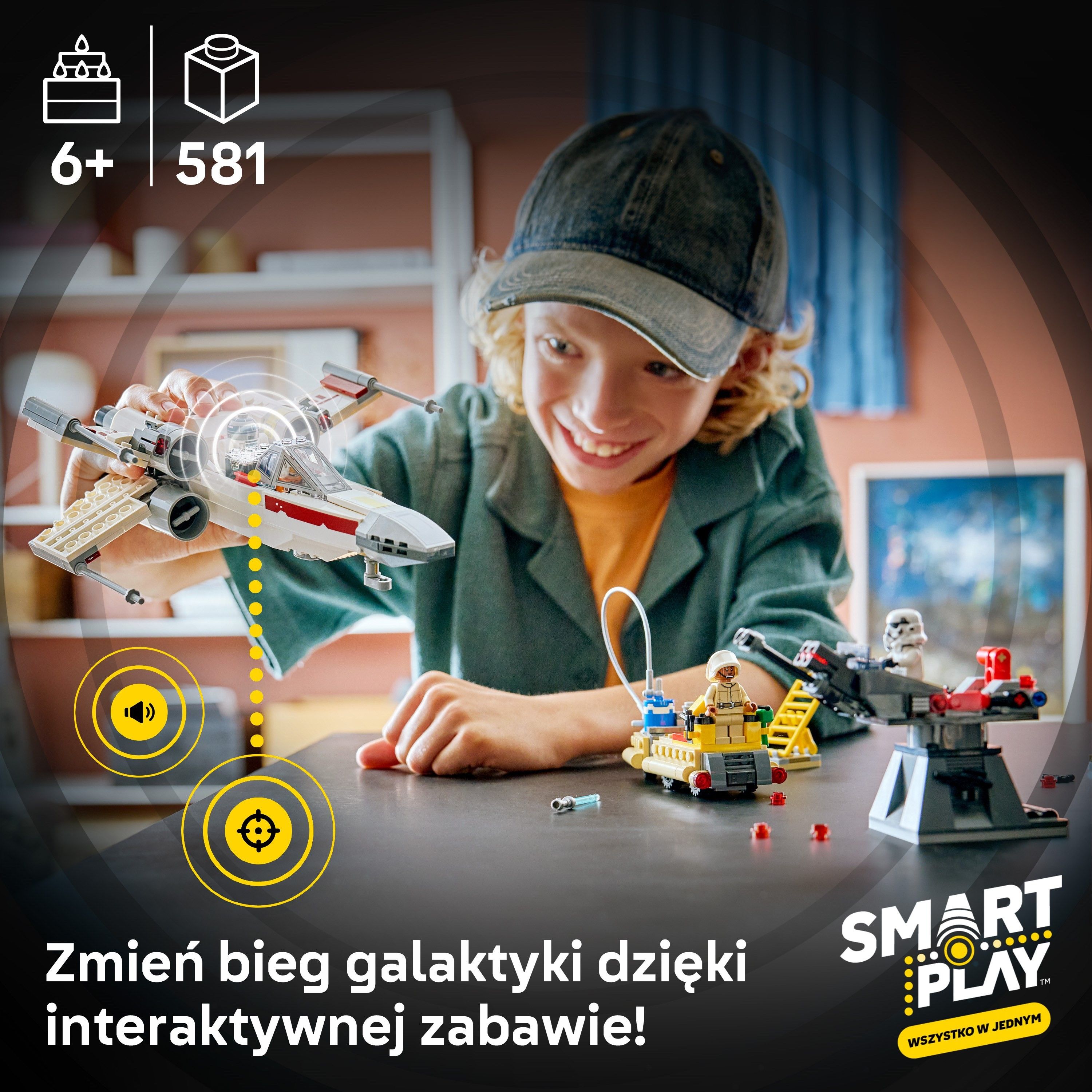 LEGO Star Wars 75423 SMART Play: X-Wing Czerwona Piątka Luke’a - Ceny i ...