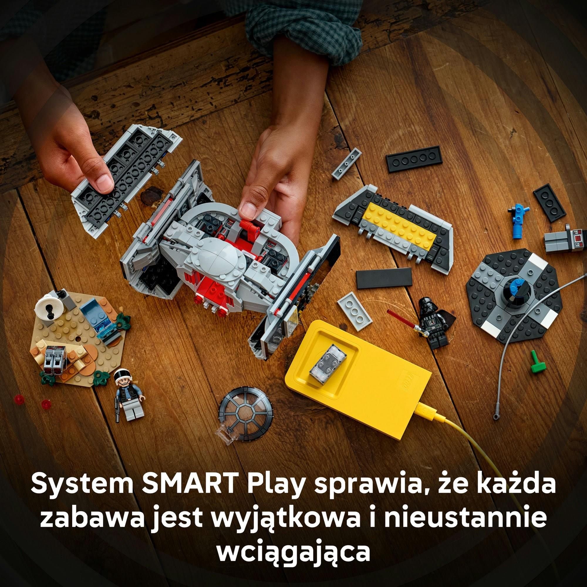 LEGO Star Wars 75421 SMART Play: Myśliwiec TIE Dartha Vadera - Ceny i ...