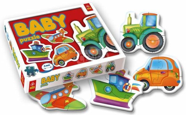 Trefl Baby Pojazdy Pierwsze Puzzle 36013 - Ceny i opinie - Ceneo.pl