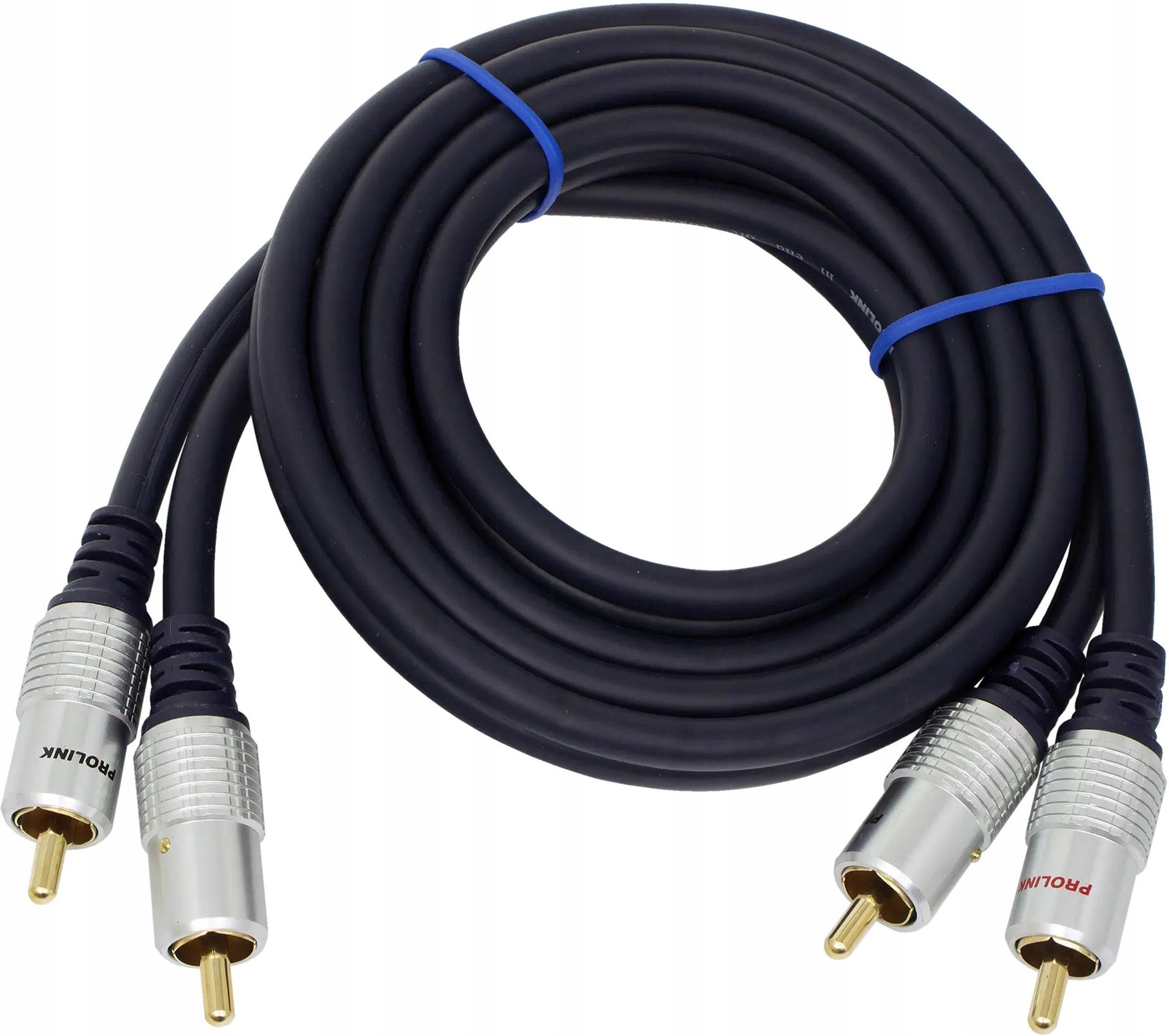 Pro-Link Kabel Interkonekt 2 Rca 2X Stereo Audio Prolink Nb 427 Navy ...