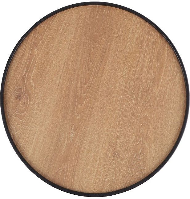 Avida Design Stolik kawowy SM2 (527), okrągły w stylu loftowym z ...