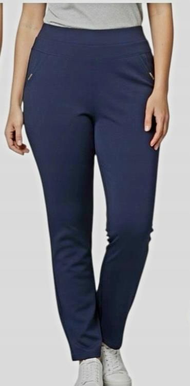 Ocieplane Cygaretki Damskie Klasyczne Fason Granat KH01 r.6XL/7XL ...