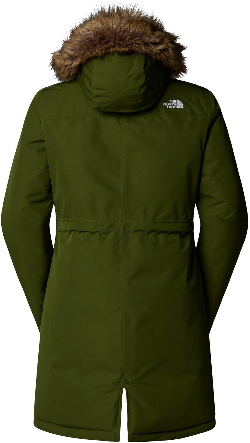 Parka z kapturem damska The North Face ZANECK zielona NF0A8DZNBRI ...