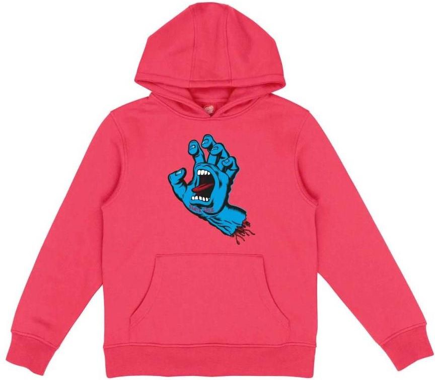 Bluza SANTA CRUZ - Youth Screaming Hand Hood Bright Red (BRIGHT RED ...