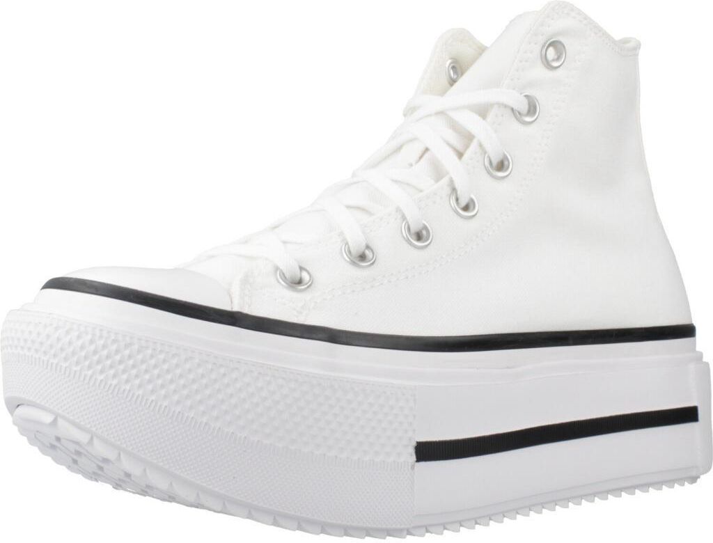 Buty CONVERSE CHUCK TAYLOR ALL STAR LIFT DOUBLE STACK Biały - Ceny i ...
