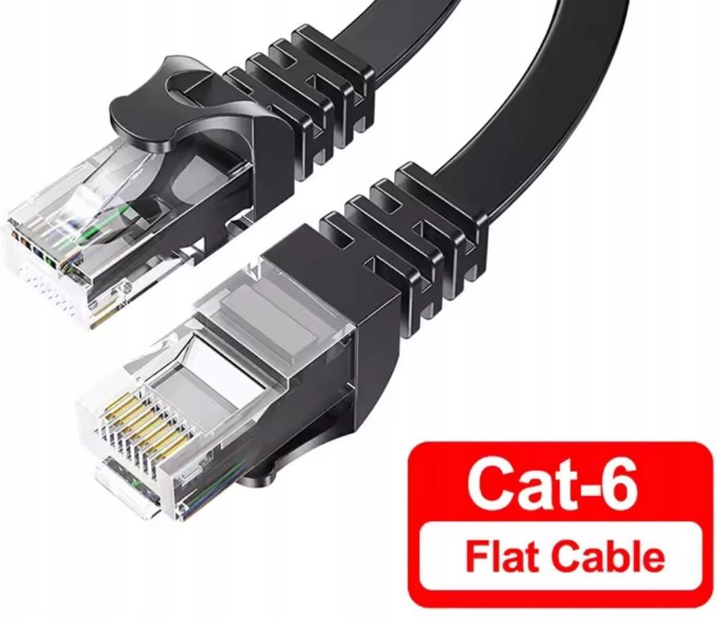Essager Kabel Ethernet Cat6 RJ45 5m - Akcesoria do monitoringu - Ceny i ...