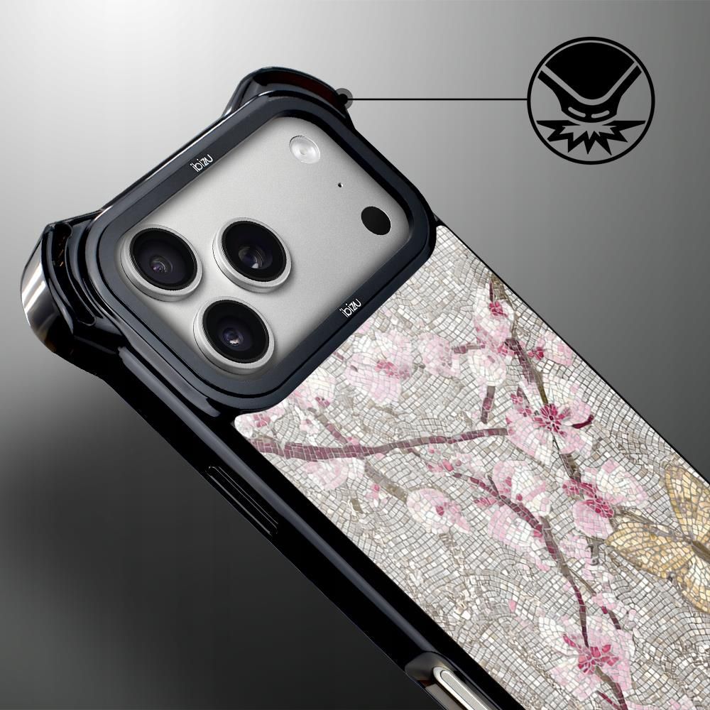 Ibizu Etui Do Iphone 17 Pro Dropguard Ultra Z Magsafe Mozaika Wiśni ...