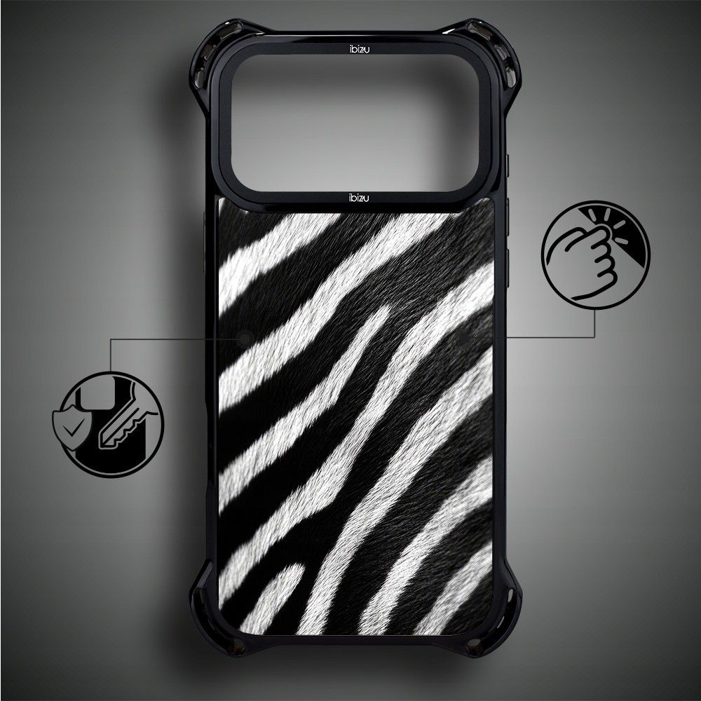 Ibizu Etui Do Iphone 17 Pro Dropguard Ultra Z Magsafe Zew Natury Zebra ...