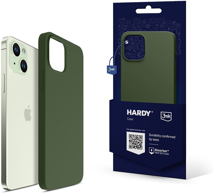 3Mk Apple Iphone 15 Hardy Silicone Magcase Alpine Green - Etui na ...
