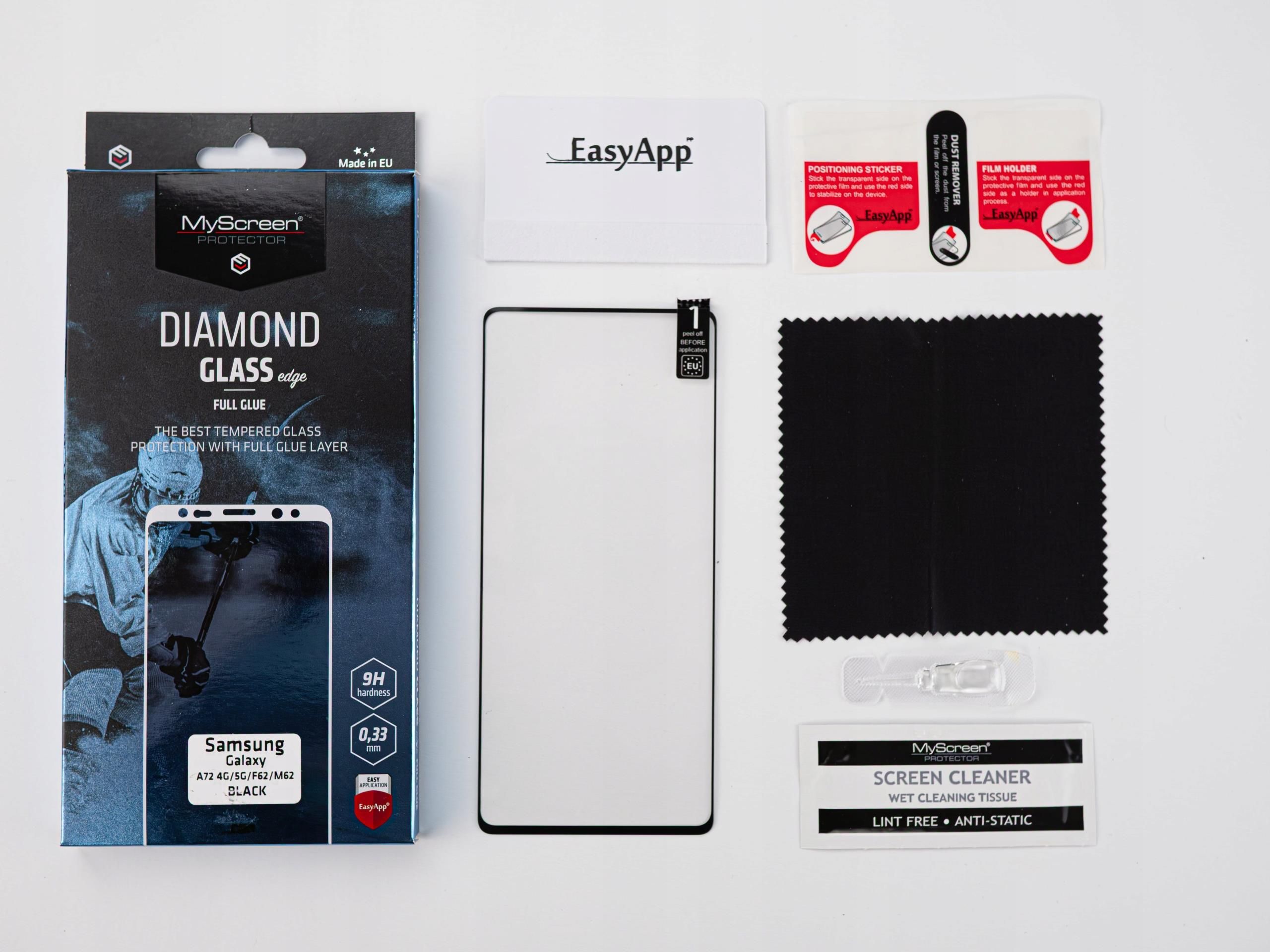 2X Szkło Hartowane 9H Do Iphone 17 Pro Max Myscreen Diamond Glass Edge ...