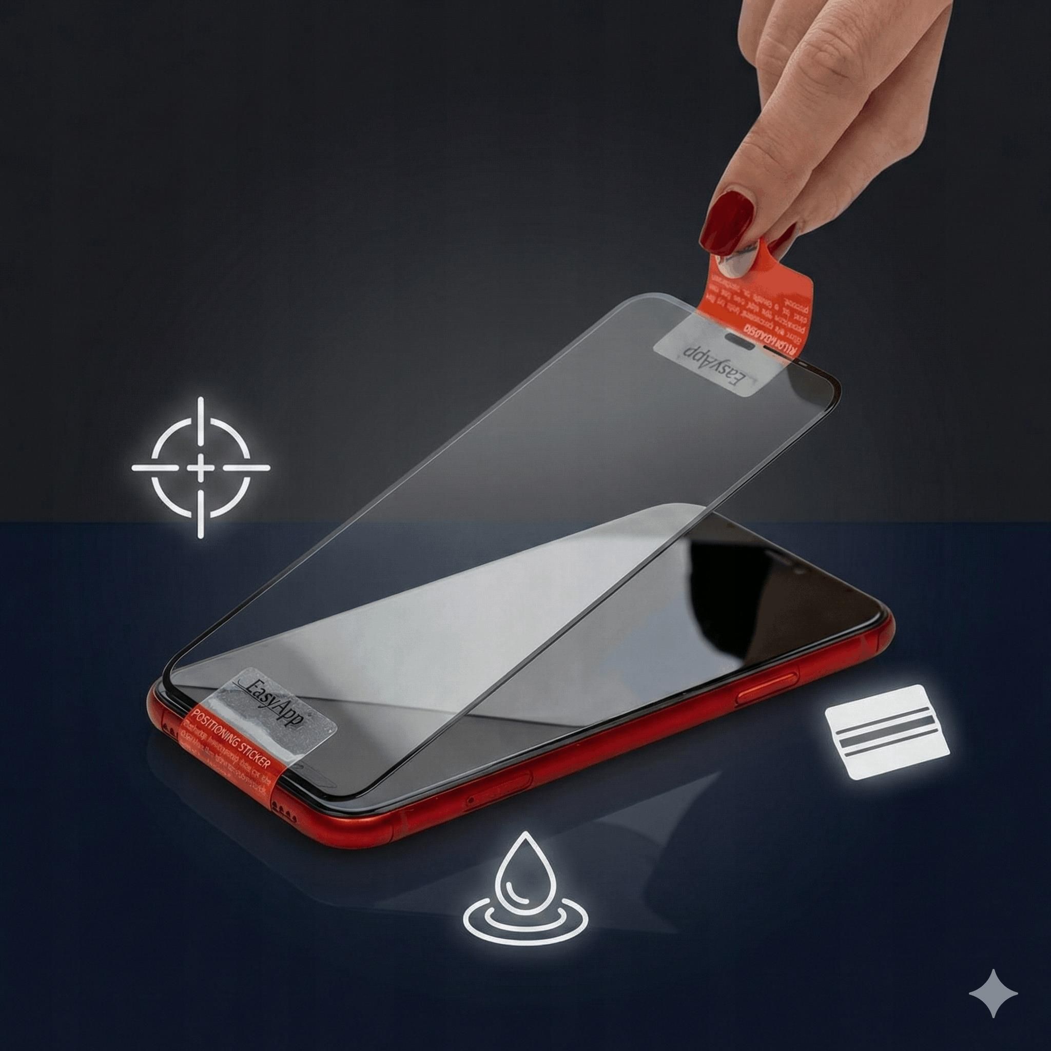 2X Szkło Hartowane 9H Do Iphone 17 Pro Max Myscreen Diamond Glass Edge ...