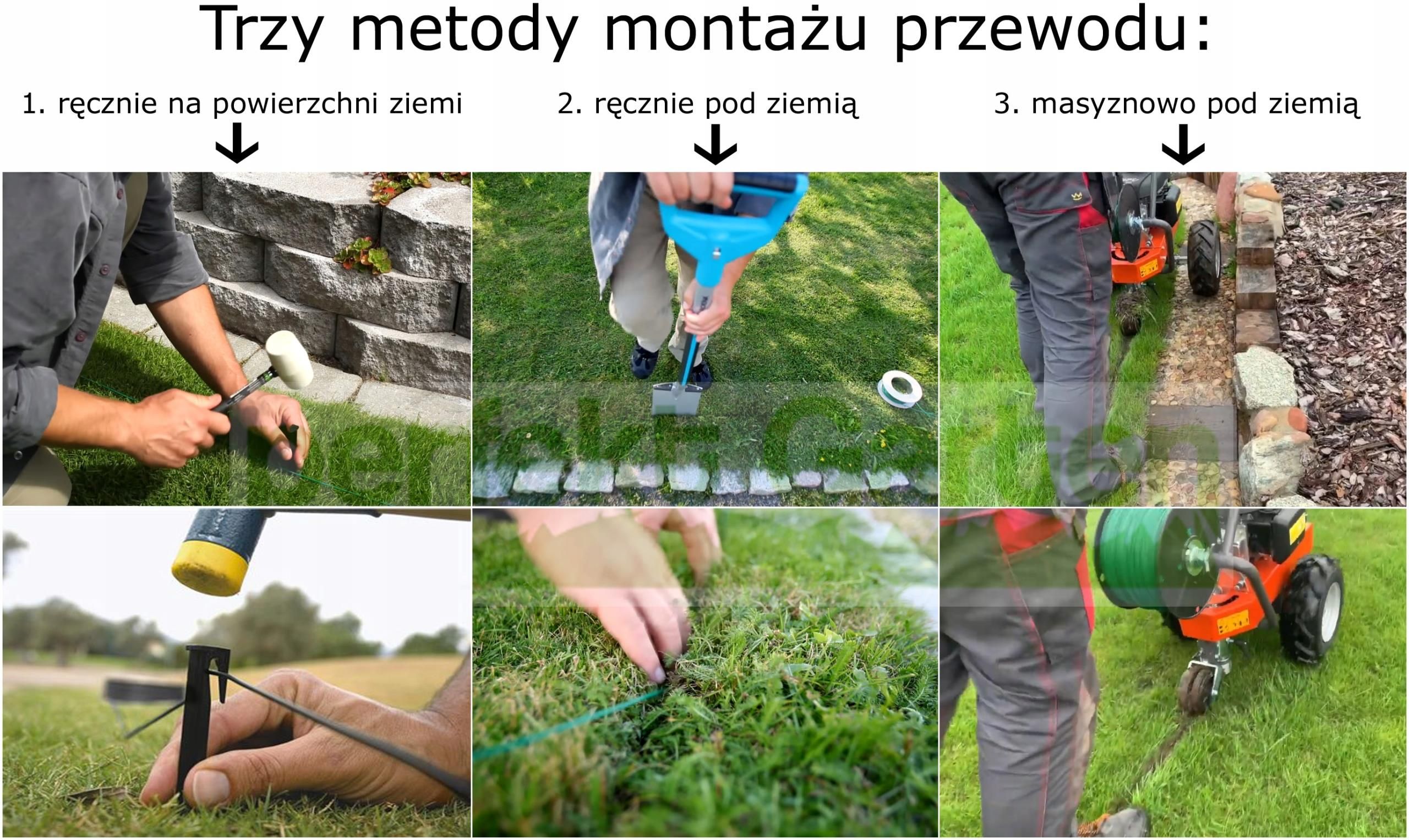 Perfektgarten 100 m przewód 3,4 mm do kosiarki robota Landxcape LX799 ...