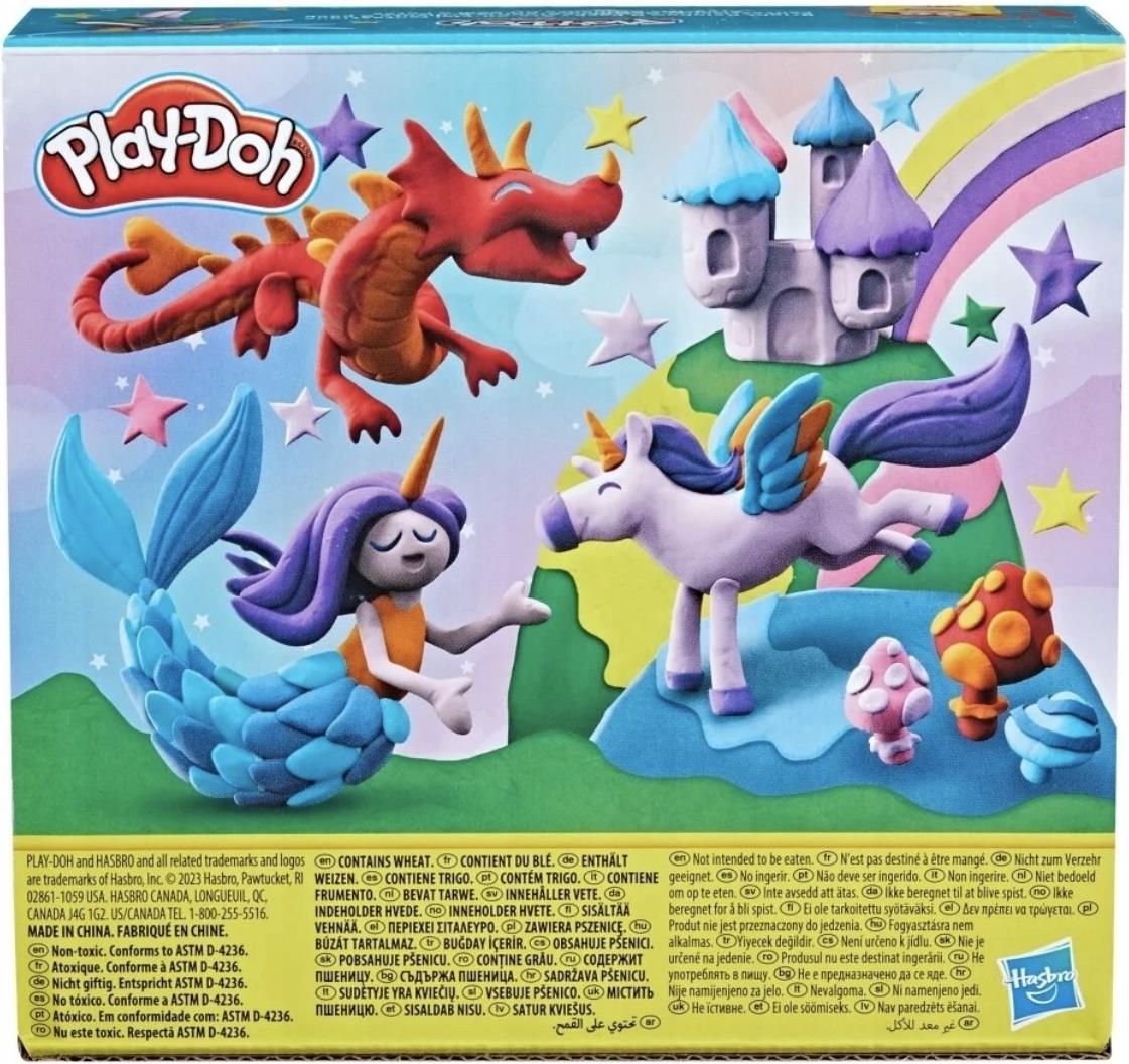 Play-Doh Ciastolina Tęczowe Kolory 9-Pak Zestaw Dla Dzieci Kreatywna ...